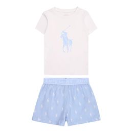 Polo Ralph Lauren Set Mädchen Größe 128 creme / hellblau / weiß