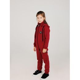MANUL Overall 'Ruby by MANUL - Smart BackZip' Mädchen Größe 134 rot