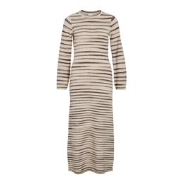 Vila Strickkleid 'ALAINA' Damen Größe L beige / braun