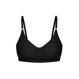 Smilodox Bralette Mit Cups Nysa Seamless Damen Gr&ouml;&szlig;e 100 schwarz