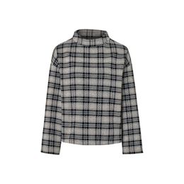 Tchibo - Kariertes Sweatshirt - Damen - Gr. S - weiß/kariert