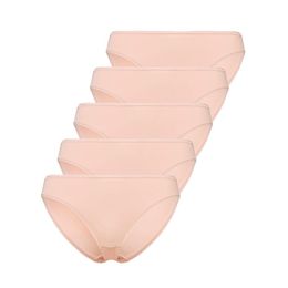 Bee Dees Beedees Panty 'H&uuml;ftslip Stepy Soft Tai (5-er Pack)' female Beige size L