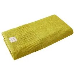 Badetuch Dyckhoff "Nature", grün (kiwi), B:70cm L:200cm, Frottier, Obermaterial: 100% Baumwolle, Handtücher