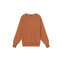 Lola Casademunt Pullover Damen Gr&ouml;&szlig;e XL cognac / gold