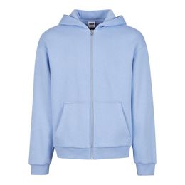 Urban Classics Zip-Up Hoodie male Blue size XXL