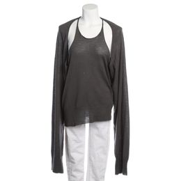HAIDER ACKERMANN Pullover / Strickjacke Damen Größe S Second Hand grau