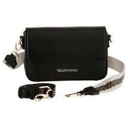 Umhängetasche Valentino BAGS "ZERO RE", Damen, Gr. B/H/T: 23cm x 15cm x 6cm, schwarz, Lederimitat, unifarben, Taschen, mit Standfüßchen aus Metall