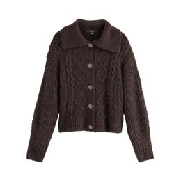 next Knit Cardigan female Brown size XXL