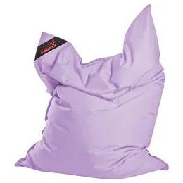 Sitzsack SITTING POINT "BigFoot Scuba", lila (flieder), B:130cm H:170cm T:20cm, Polyester, Polystyrol, Sitzsäcke, Outdoor geeignet