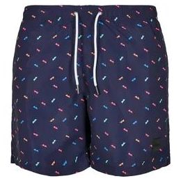 Badeshorts Urban Classics "Urban Classics Herren Pattern Swim Shorts", Herren, Gr. XXL, US-Größen, bunt (sunglasses aop), 100% Polyester, Badehosen
