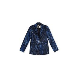 Lola Casademunt Blazer Damen Gr&ouml;&szlig;e 42 blau / schwarz