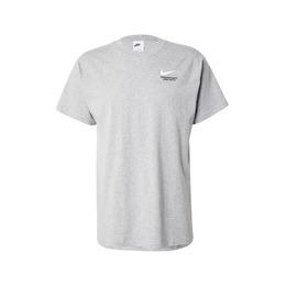 Nike Sportswear T-Shirt Herren Gr&ouml;&szlig;e S graumeliert / schwarz / wei&szlig;