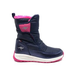 Kangaroos Winterstiefel "Belle" in Dunkelblau/ Pink/ Wei&szlig; - 48% | Gr&ouml;&szlig;e 38 | Kinderstiefel