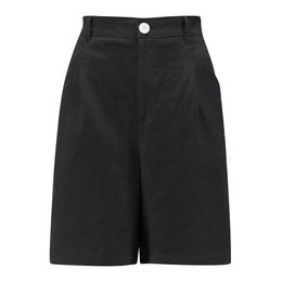 Fynch Hutton Leinen-Bermudas in Schwarz - 62% | Gr&ouml;&szlig;e 38 | Shorts