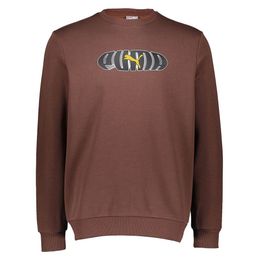 Puma Sweatshirt "Essentials+" in Braun - 52% | Größe S | Herren-plussize