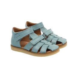 POM POM Leder-Halbsandalen in Blau - 46% | Gr&ouml;&szlig;e 26 | Kindersandalen