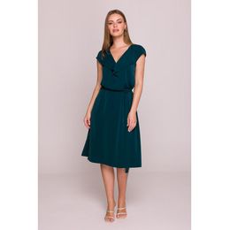 Stylove Kleid in Dunkelgr&uuml;n - 58% | Gr&ouml;&szlig;e M | Damen-kleider