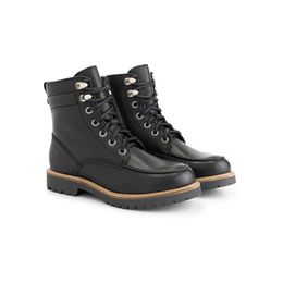 TRAVELIN' Leder-Boots "Rogaland" in Schwarz - 63% | Größe 39 | Damen-stiefel