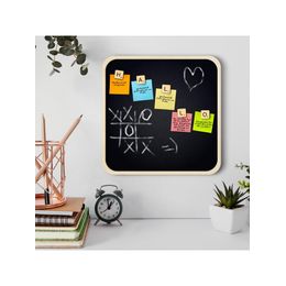 hippodino Magnettafel mit Zubeh&ouml;r in Schwarz - (L)40 x (B)40 x (T)1 cm - 44% | Wanddekoration