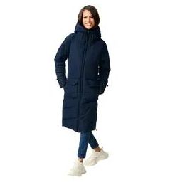 Winterjacke Marikoo "Tomomii XVI", Damen, Gr. S, blau (navy), Obermaterial: 100% Polyester; Innenmaterial: 100% Polyester; Fütterung & Wattierung: 100% Polyester, Jacken, warmer Winter Stepp Mantel mit Kapuze