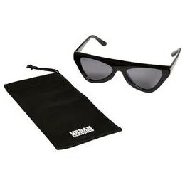 Sonnenbrille Urban Classics "Urban Classics Unisex Sunglasses Porto", Damen, Gr. one size, schwarz, Brillen