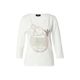monari Shirt Damen Größe XS taupe / flieder / silber / offwhite