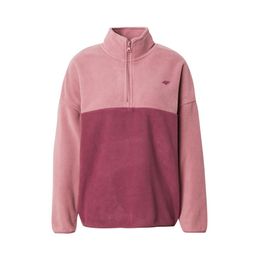 4F Sportpullover Damen Gr&ouml;&szlig;e L rosa / dunkelpink