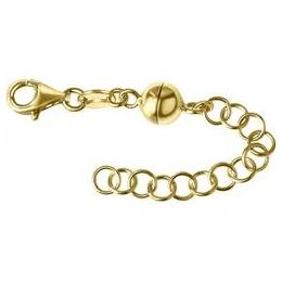 Kettenverlängerung Firetti "Schmuck Geschenk, Verlängerung für Halskette, Silber 925", gold (gelbgoldfarben, magnetverschluss), Schmuck-WechselteileB:6mm L:7cm, Silber, B:6mm L:7cm