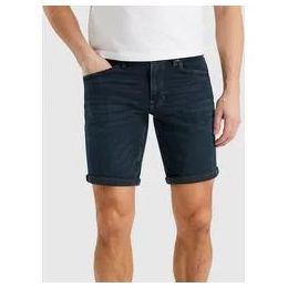 PME-Legend Shorts PME LEGEND "NIGHTFLIGHT SHORTS", Herren, Gr. 32, N-Gr, blau (dunkelblau stretch denim), Web, Obermaterial: 98% Baumwolle, 2% Elasthan, Casual, Hosen, Sommerhose