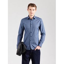 OLYMP Hemd Herren Gr&ouml;&szlig;e XL/XXL navy / hellblau / wei&szlig;