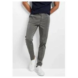 Chinohose Cinque "CIWOOD_2", Herren, Gr. 94, L-Gr, grau (anthrazit), Web, Obermaterial: 97% Baumwolle, 3% Elasthan, regular fit lang, Hosen, im italienischen Look