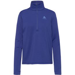 Odlo Essential Thermal Funktionsshirt Damen - blau - Gr. M - Polyester/Elastan