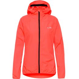 ABC Laufjacke Damen - rot - Gr. XS - Polyester
