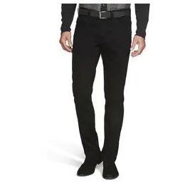 Meyer Hosen 5-Pocket-Jeans MEYER "Dublin 9-4541", Herren, Gr. 52, Normalgrößen, schwarz, 97% Baumwolle;3% Elasthan, unifarben, Basic, slim fit lang, Jeans, mit Stretch-Dehnbund