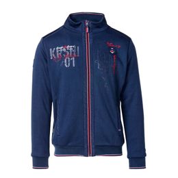 Koroshi Sweatjacke Herren Gr&ouml;&szlig;e XL navy / rot / wei&szlig;