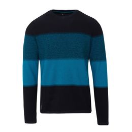 Koroshi Pullover Damen Gr&ouml;&szlig;e M blau / marine / schwarz