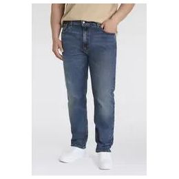 Levi's Tapered-fit-Jeans LEVI'S PLUS "502 TAPER B&T", Herren, Gr. 44, Länge 34, blau (future self adv), Denim/Jeans, Obermaterial: 70% Baumwolle, 28% Lyocell, 2% Elasthan, bequem lang, Jeans, mit Stretch