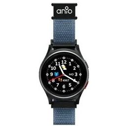 ANIO 6 Kinder-Smartwatch &ndash; GPS, SIM, SOS, wasserdicht, blau