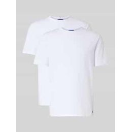 Regular Fit T-Shirt Set im 2er-Pack Modell 'BLUE2_NAOLO'
