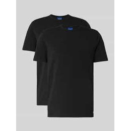 Regular Fit T-Shirt Set im 2er-Pack Modell 'BLUE2_NAOLO'