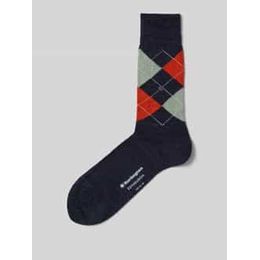 Burlington Socken aus Schurwoll-Mix Modell 'EDINBURGH'