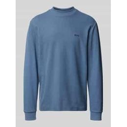 BOSS Orange Regular Fit Langarmshirt aus reiner Baumwolle Modell 'EXPLORER'