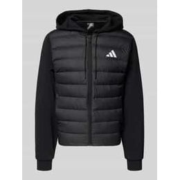 adidas Sportswear Steppjacke mit Kapuze und Logo
