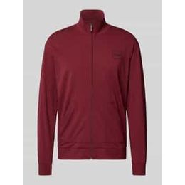 Hugo Regular Fit Sweatjacke aus Baumwoll-Mix Modell 'LAZE'
