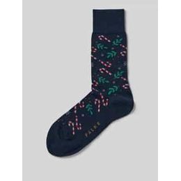 Falke Socken im Allover-Look Modell 'Gifts Blizzard'