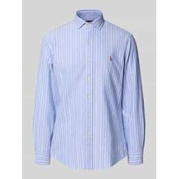 Polo Ralph Lauren Custom Fit Freizeithemd mit Label-Stitching