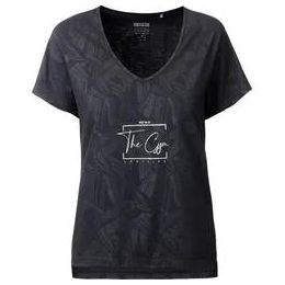 T-Shirt LPO "Damen T-Shirt Rachel", Damen, Gr. 50 (XL), schwarz, Wirkware: Jersey - 65% PES, 35% CO, Shirts