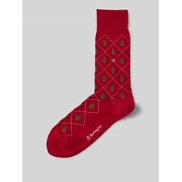 Burlington Socken im Allover-Look Modell 'CHRISTMAS TREE'