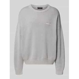 Pegador Oversized Strickpullover mit Label-Stitching