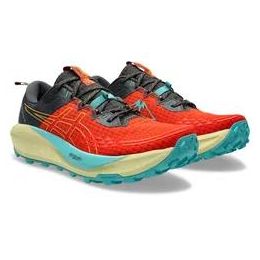 Trailrunningschuh asics "GEL-TRABUCO 13", Gr. 46,5, orange (piquant orange, sandstorm), Textil, Schuhe
